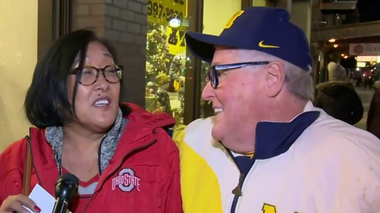 Michigan, Ohio State fans prepare for top-five matchup - YouTube