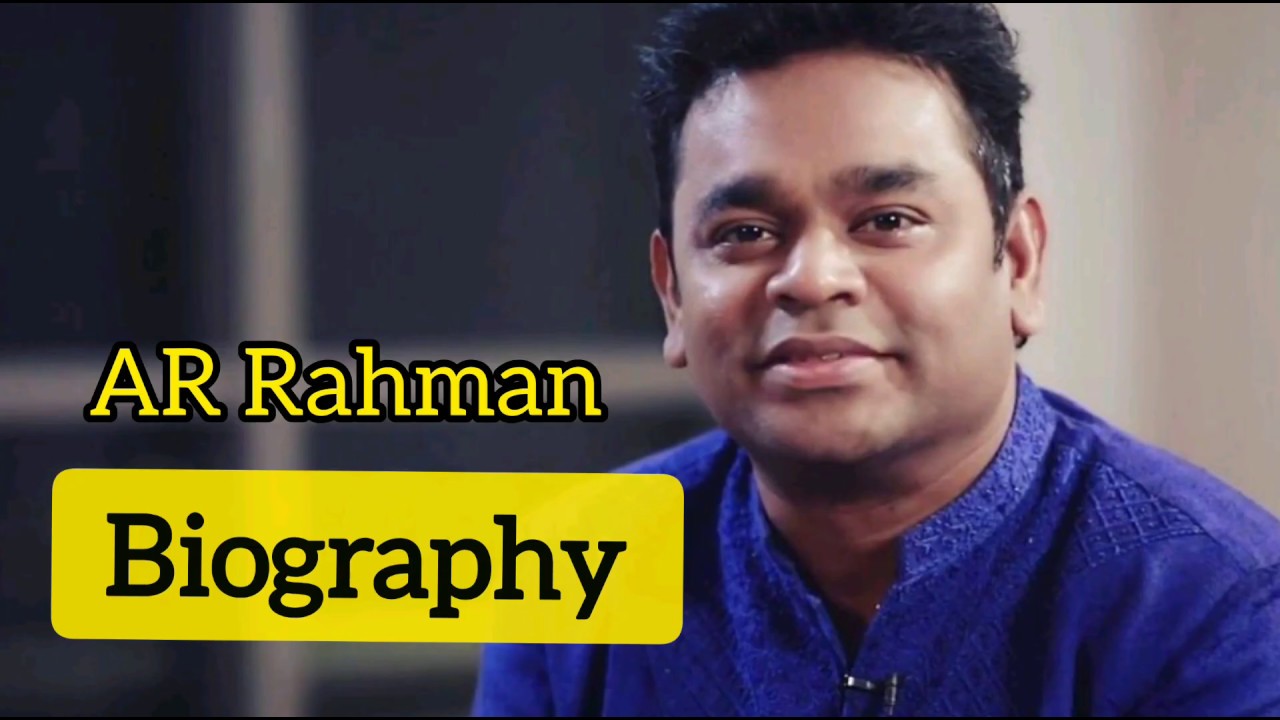 AR Rahman Biography | Indian Music Composer | Legends Story | Amazing ...