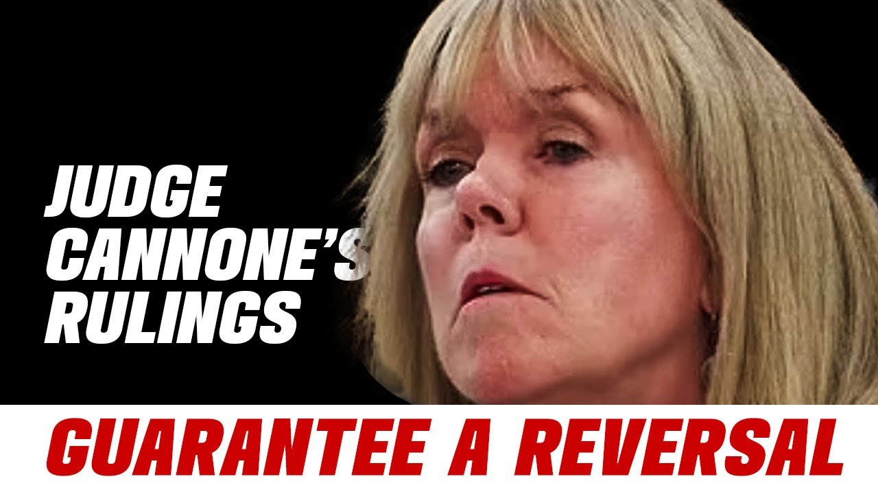 Judge Beverly Cannone's rulings guarantee a reversal - YouTube