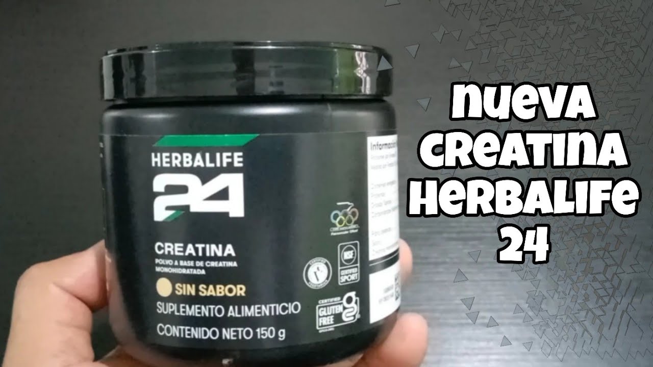 Beneficios de la nueva 💪creatina Herbalife 24 (México) - YouTube