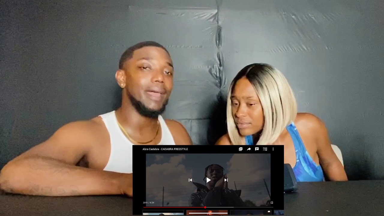 Abra Cadabra - CADABRA FREESTYLE Reaction With My Girlfriend - YouTube