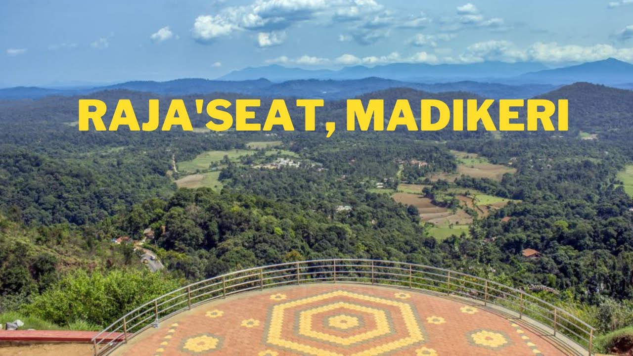 Raja's Seat or Raja Seat at Madikeri Coorg tourism Kodagu tourism ...