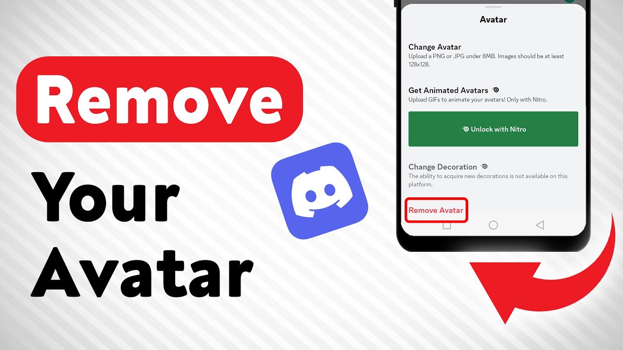How to Remove your Avatar on Discord (Updated) - YouTube