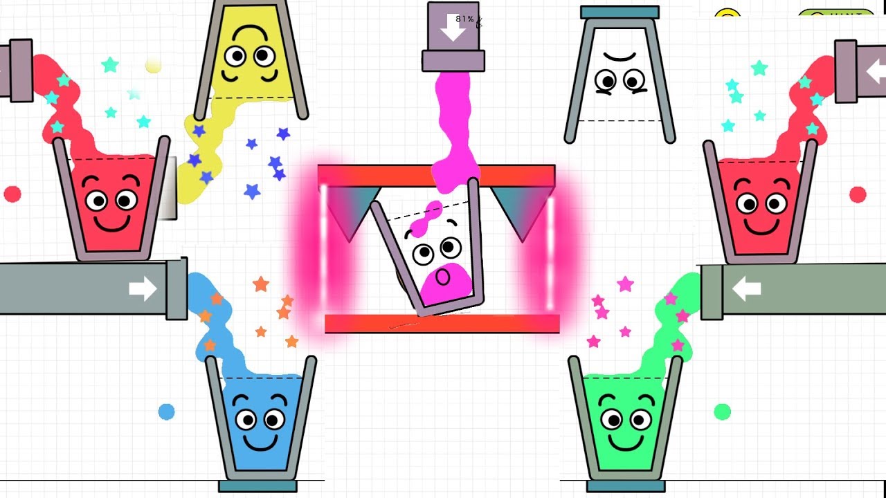 Happy Glass 3 Stars ( Level 61 - 90 ) + Daily Challenge Gameplay ...