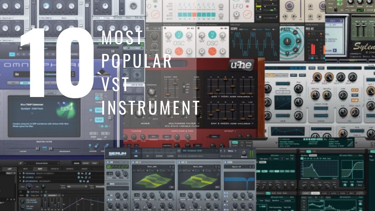 Top 10 Most Popular VST Instruments Versi Sekolah DJ - YouTube