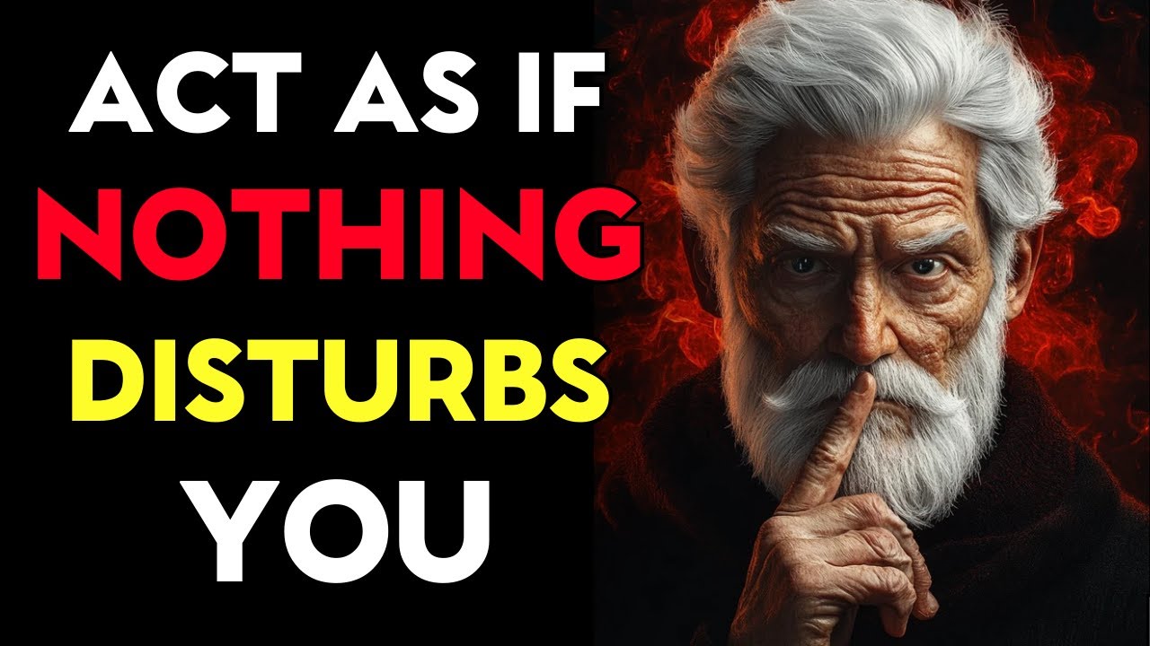 Let Nothing Disturb Your Peace | Transformative Wisdom | Stoicism - YouTube