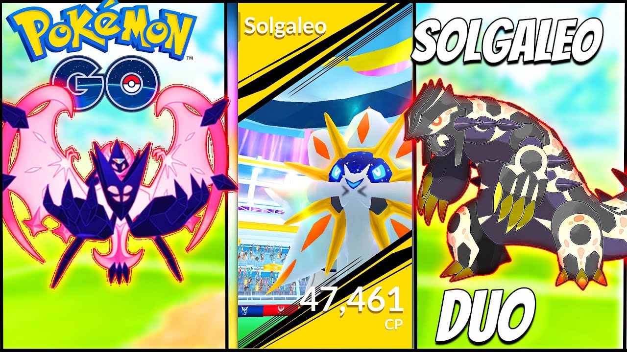 How to duo Solgaleo the right way with lvl 40 mons ( No WB) || Pokemon ...