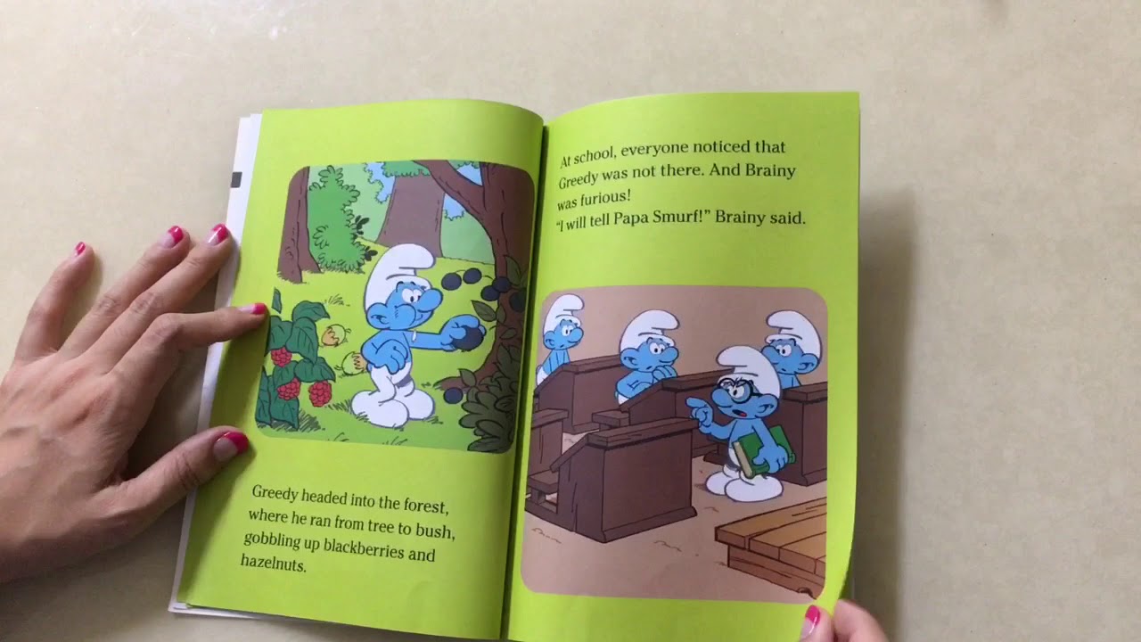 Smurfs Off to School - YouTube