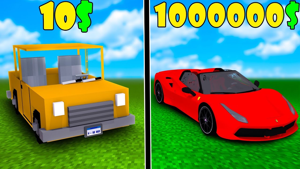 CARRO BARATO VS CARRO CARO TROLLEO EN COCHE EN MINECRAFT!? | MINECRAFT ...