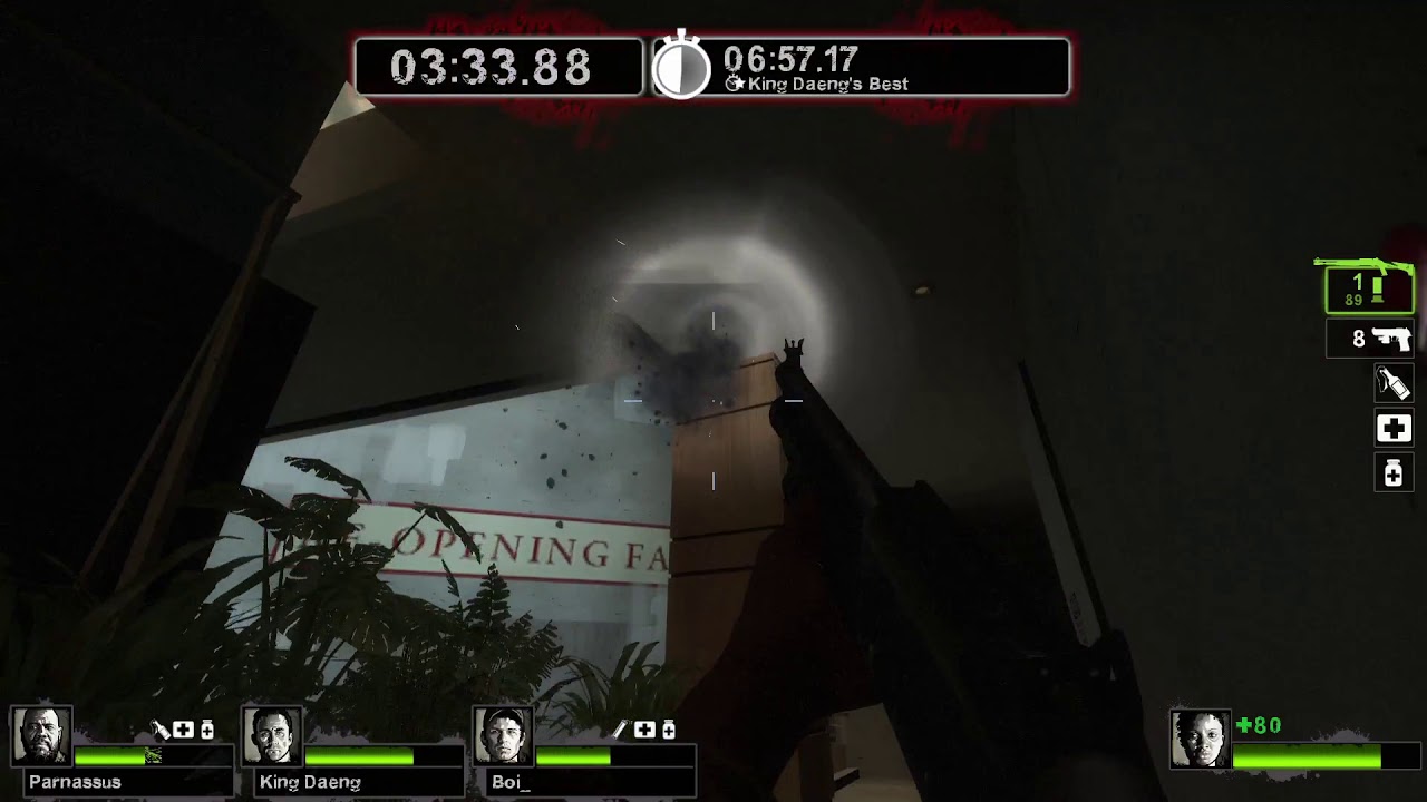 Left 4 Dead 2 Survival Mode Death Center - Mall Atrium - YouTube