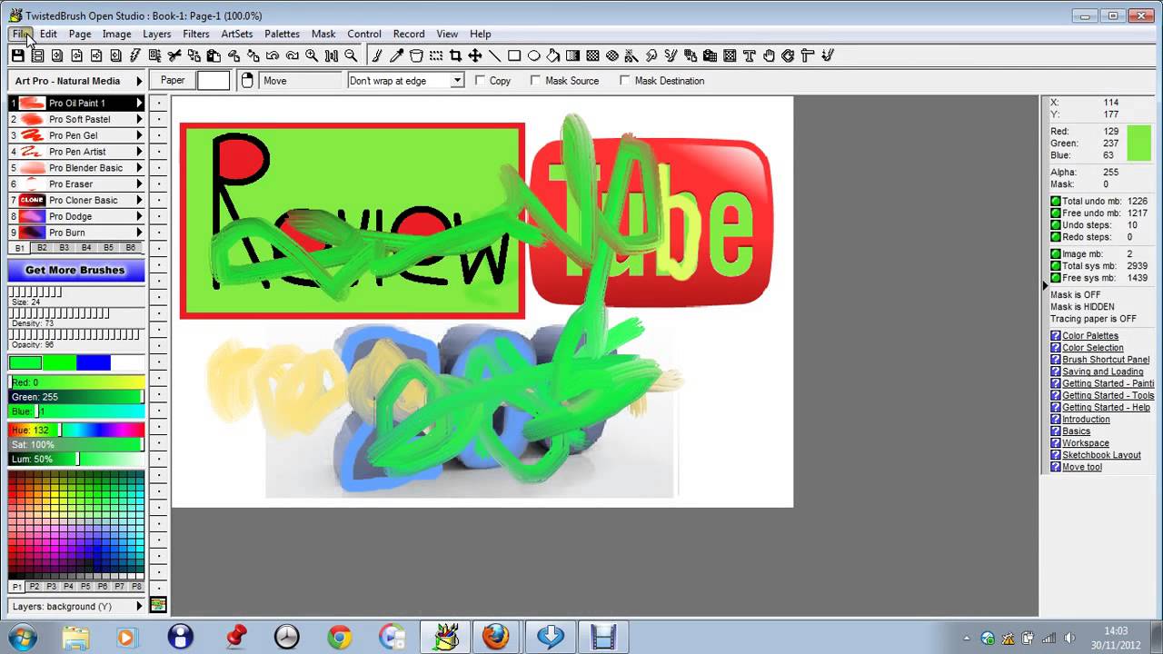 Twisted Brush Review and Tutorial - YouTube