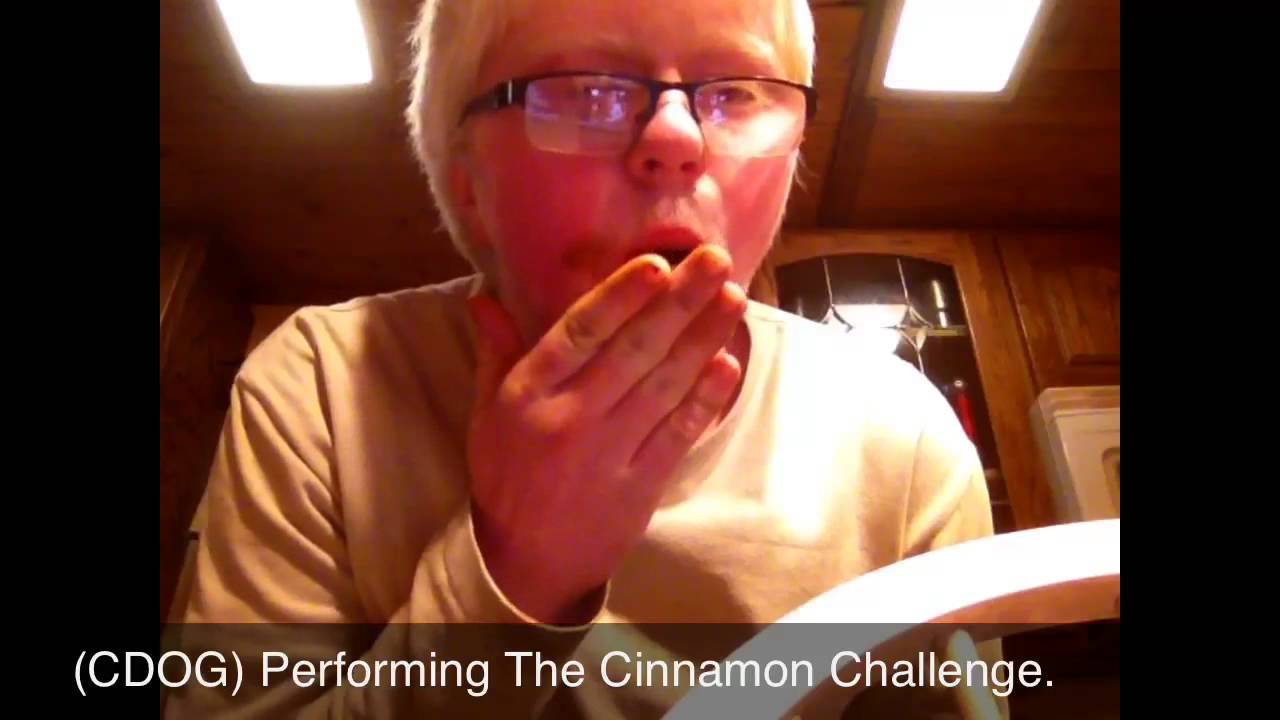 Christian (CDOG) Performing The Cinnamon Challenge - YouTube