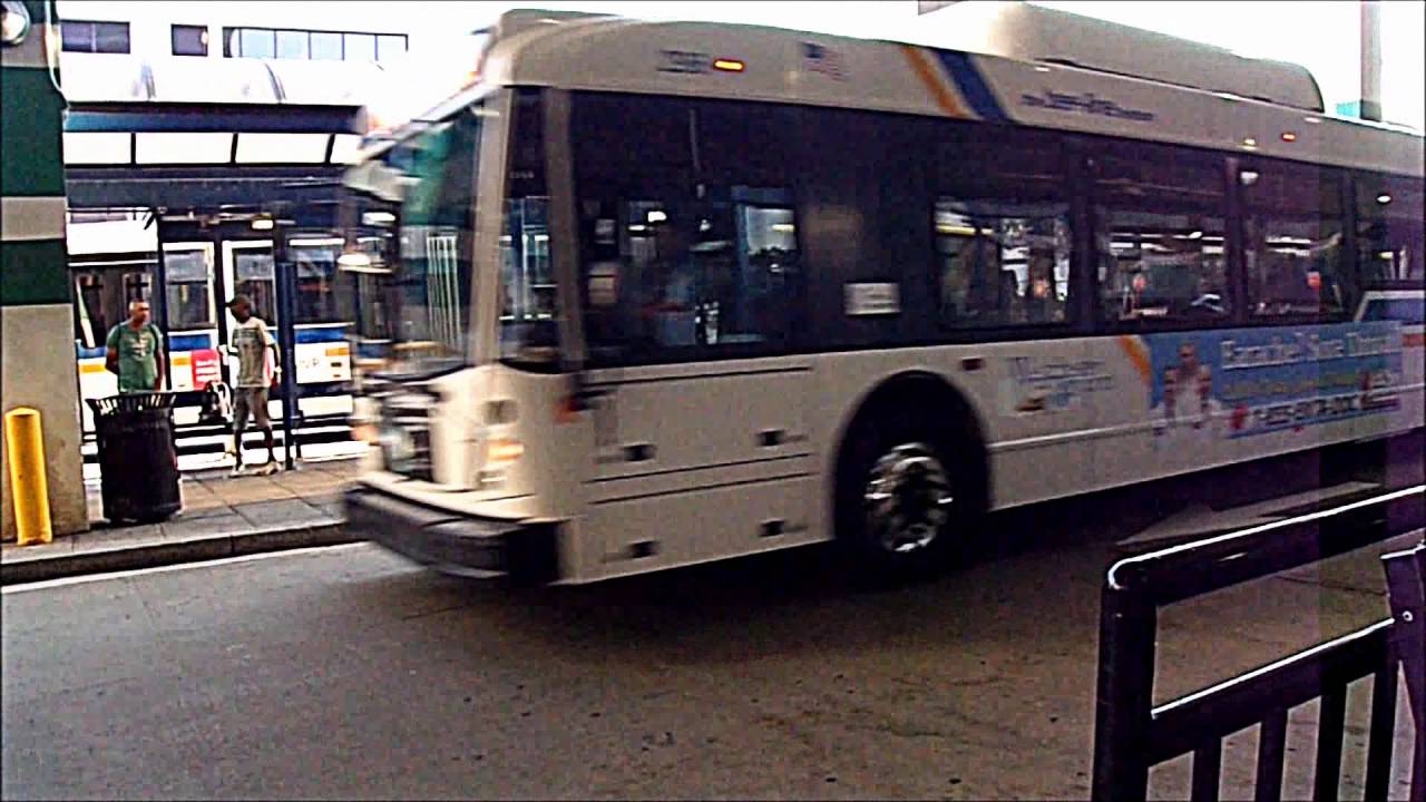 Double Nabis on BL5 & BL1; and Tappan Zee Exp bus @ white plains trans ...