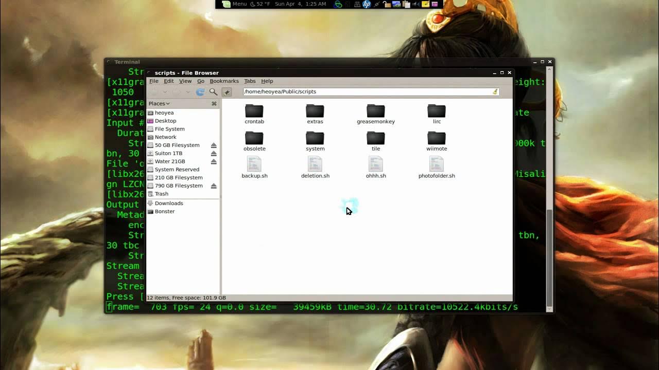 Demo -- Screencast w/ FFmpeg - Linux Mint 8 - YouTube