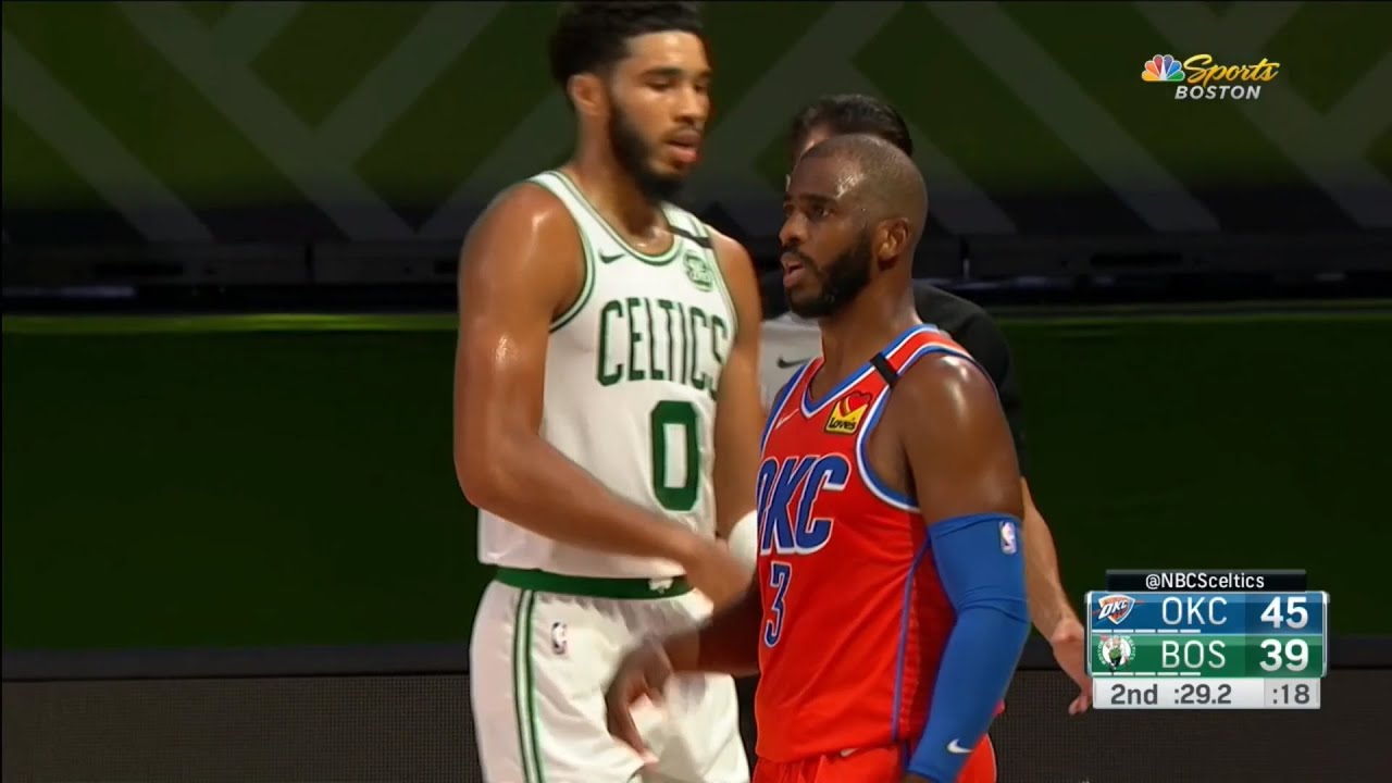 Boston Celtics vs OKC Thunder - Scrimmage - 1st Half Highlights | NBA ...