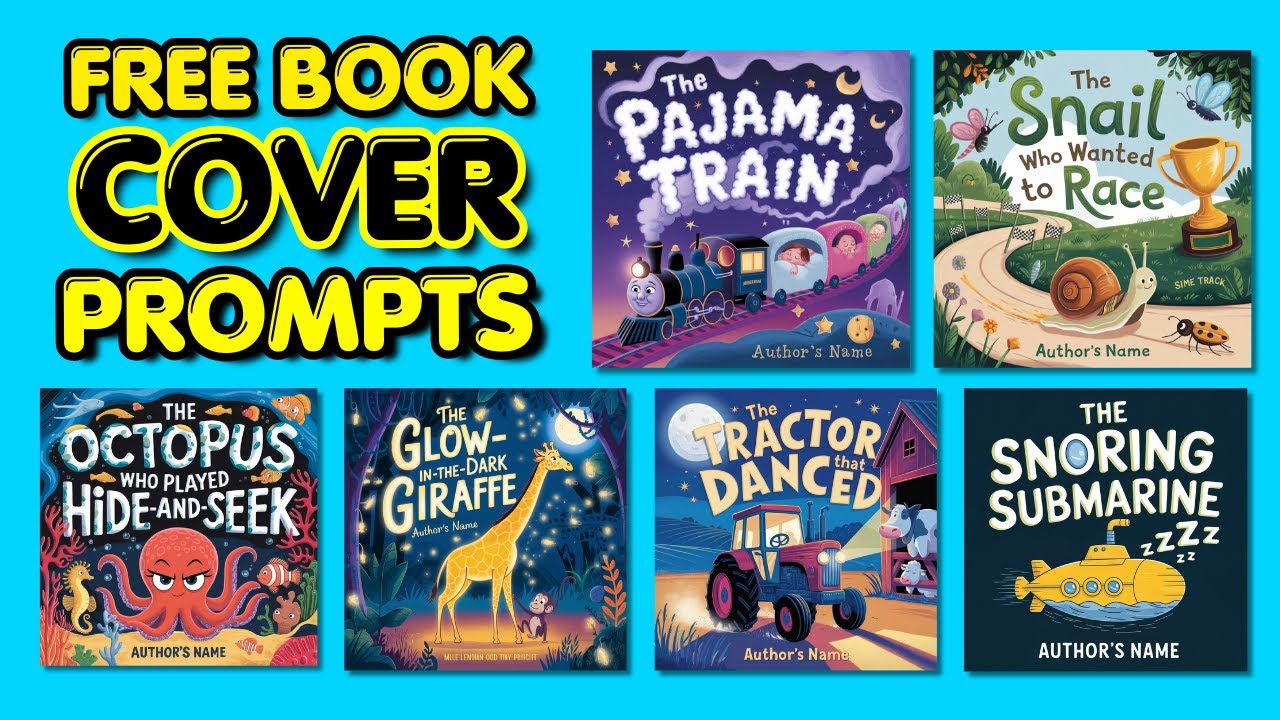 Free IDEOGRAM AI Prompts for Professional Kids’ Storybook Cover Designs ...