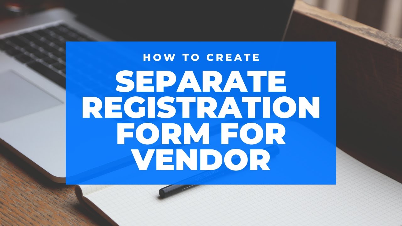 Separate Registration Form In Dokan Multivendor Plugin For The Vendor 2021 Youtube