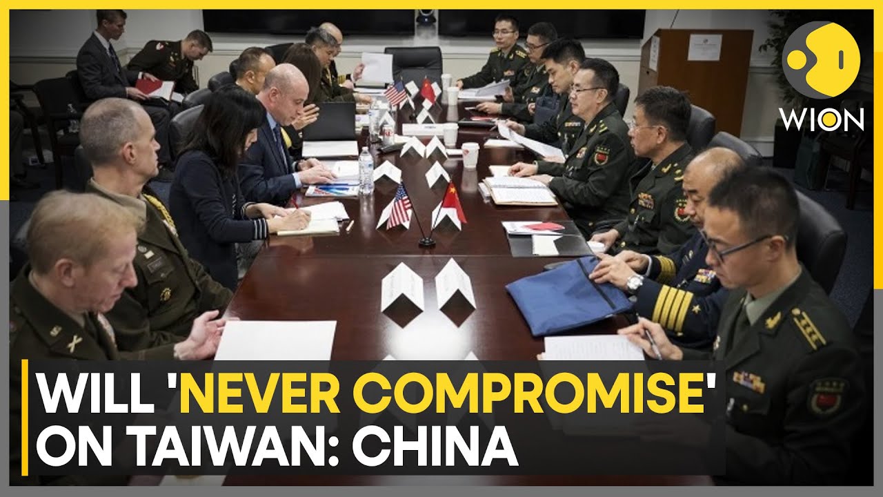China military tells US it will 'never compromise' on issue of Taiwan ...