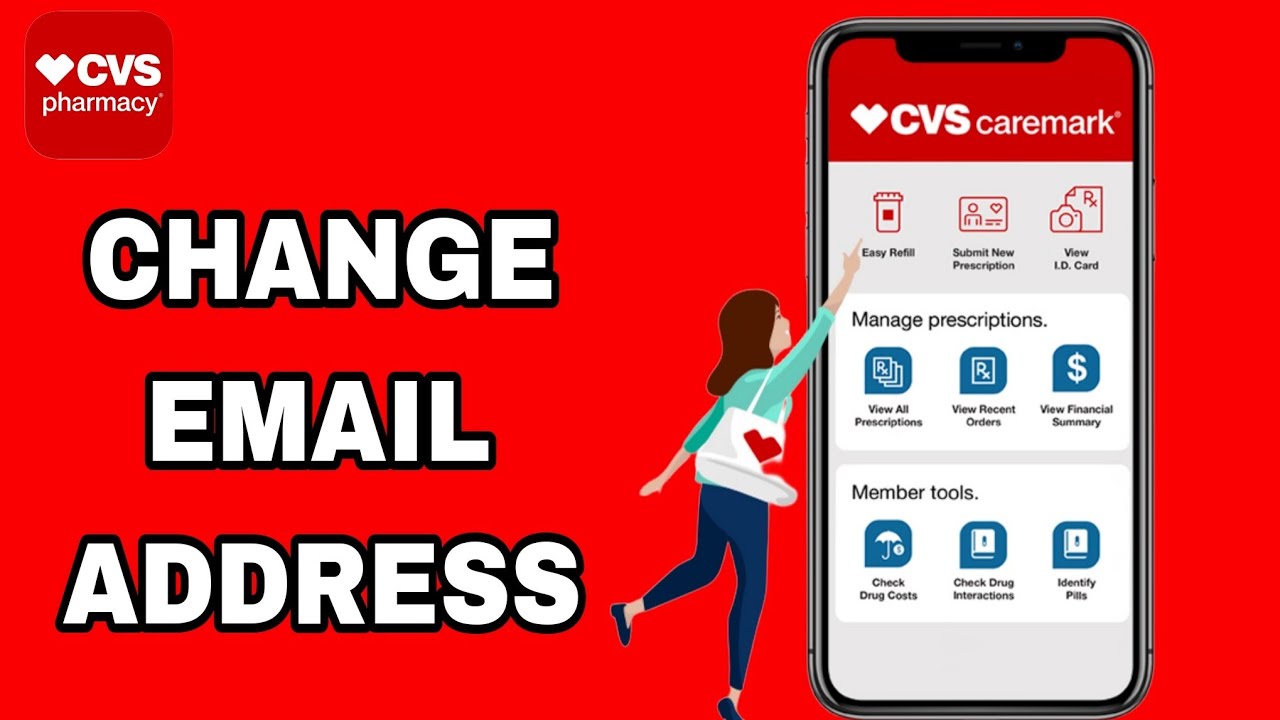 How To Change Email Address On CVS Pharmacy App - YouTube
