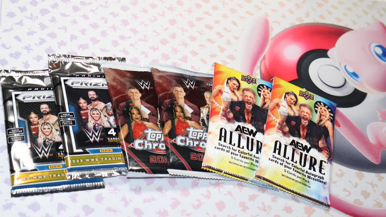 Wrestling Wednesday 41 WWE & AEW Packs - YouTube