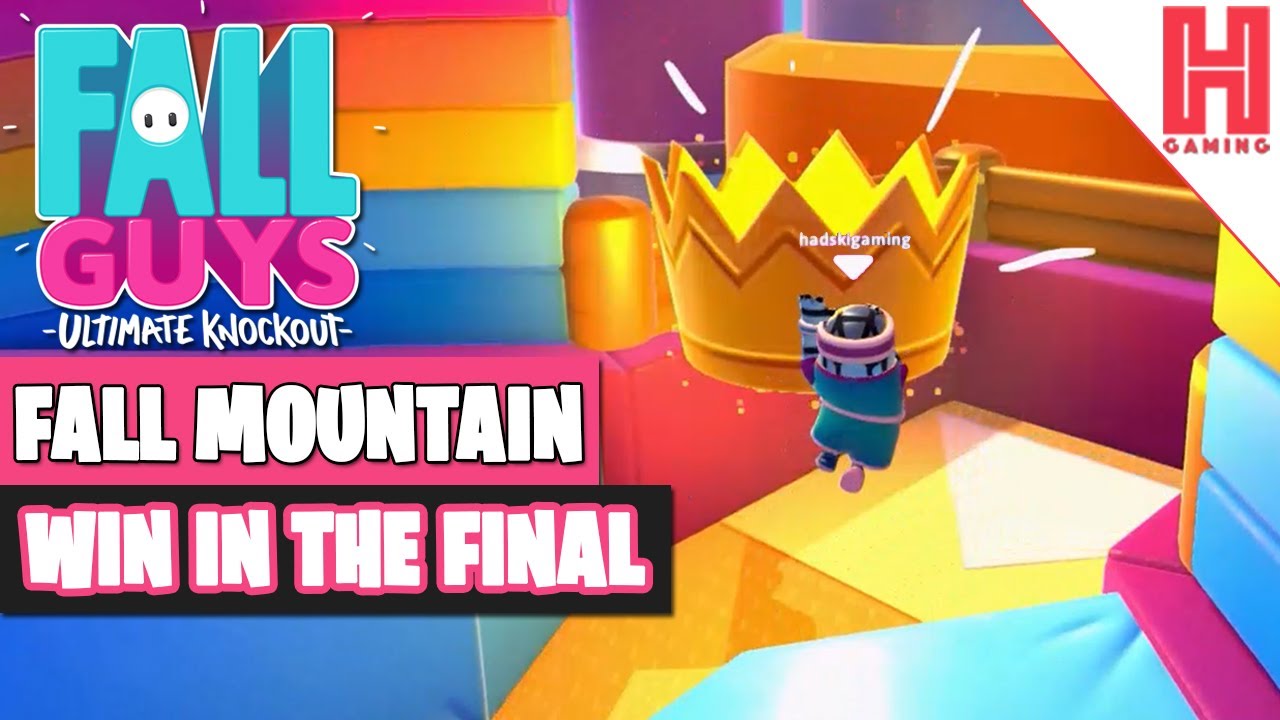 How To Win In Fall Mountain (The Final) - Fall guys - YouTube