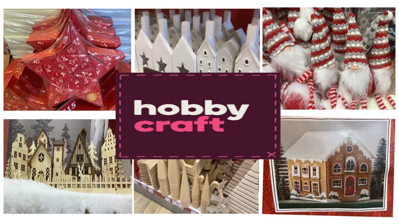 CHRISTMAS IN HOBBY CRAFT 🎄 COME SHOP WITH ME |🎄 - YouTube
