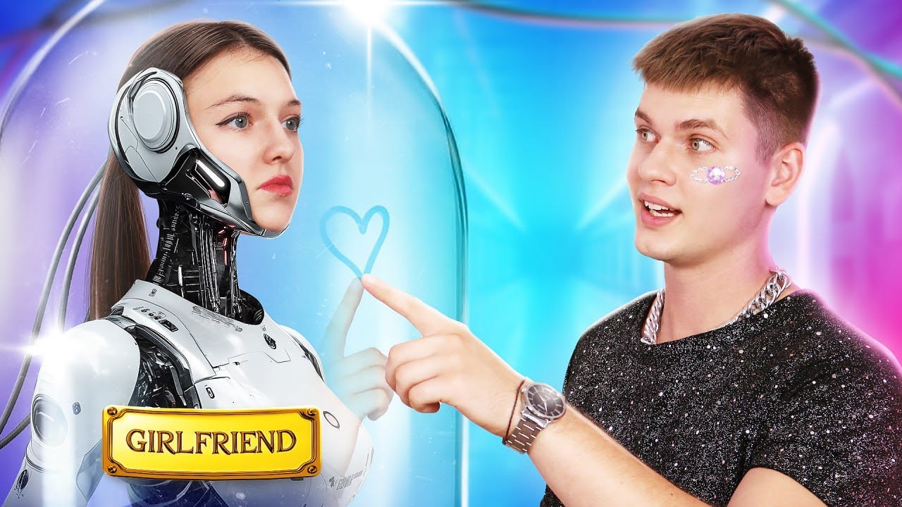 Me Enamoré de una Chica Robot || Mi Vida se Volvió un Horror - YouTube