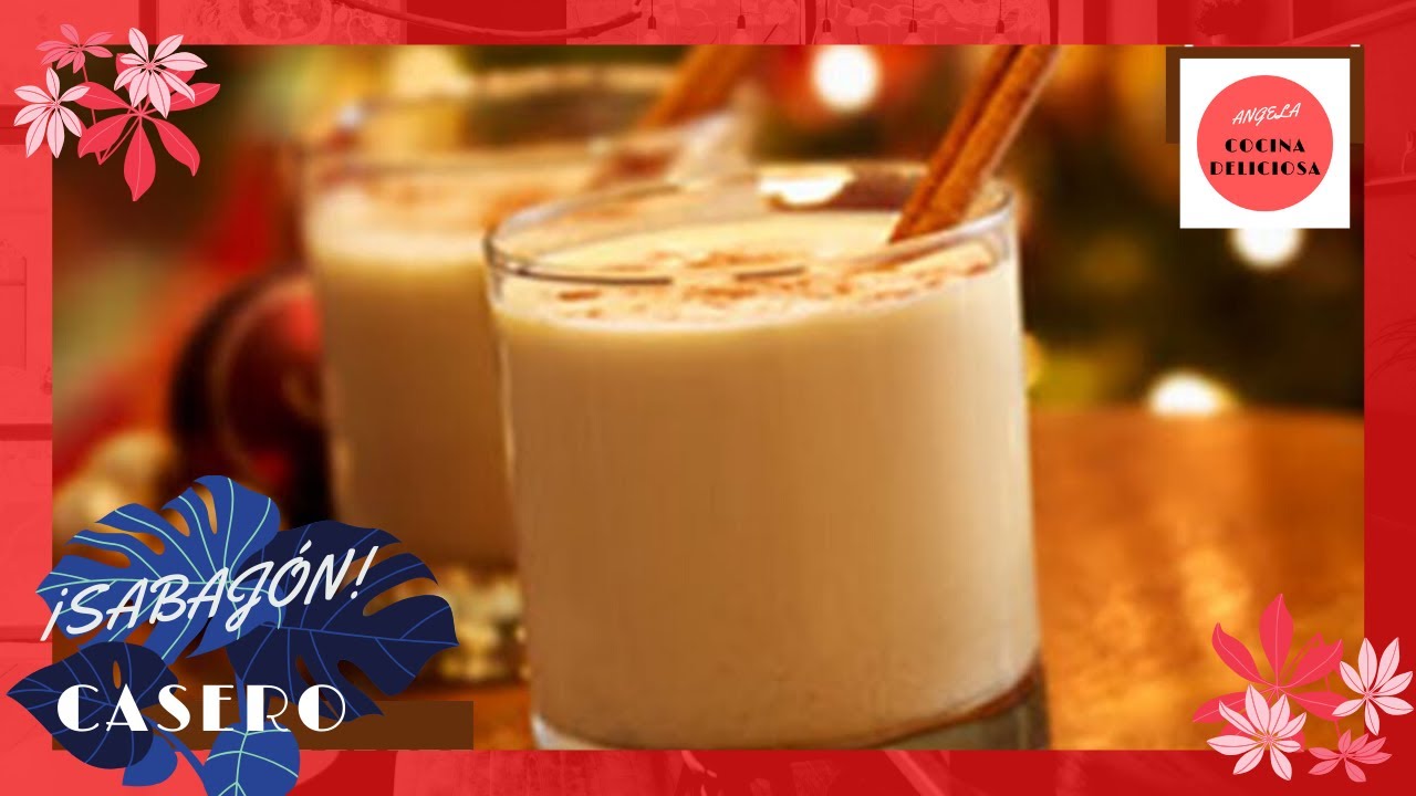 Cómo Hacer SABAJÓN 👩‍🍳 | #angelacocinadeliciosa - YouTube