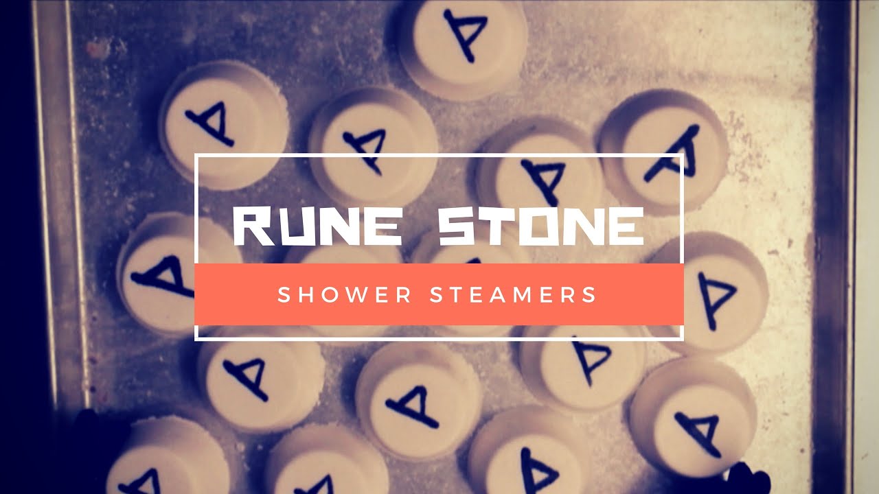Rune Stone Shower Steamers - YouTube