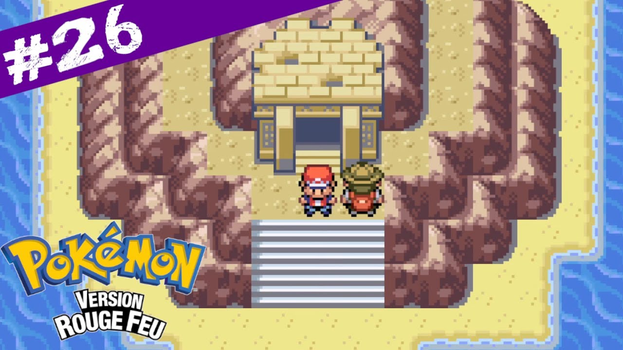 Fin des Iles Sévii - Pokémon Version Rouge Feu #26 - YouTube