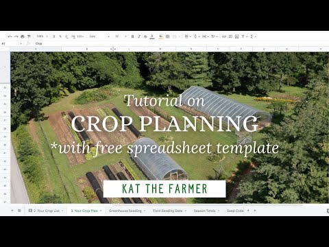 How To Build A Planning Spreadsheet For Greenhouse