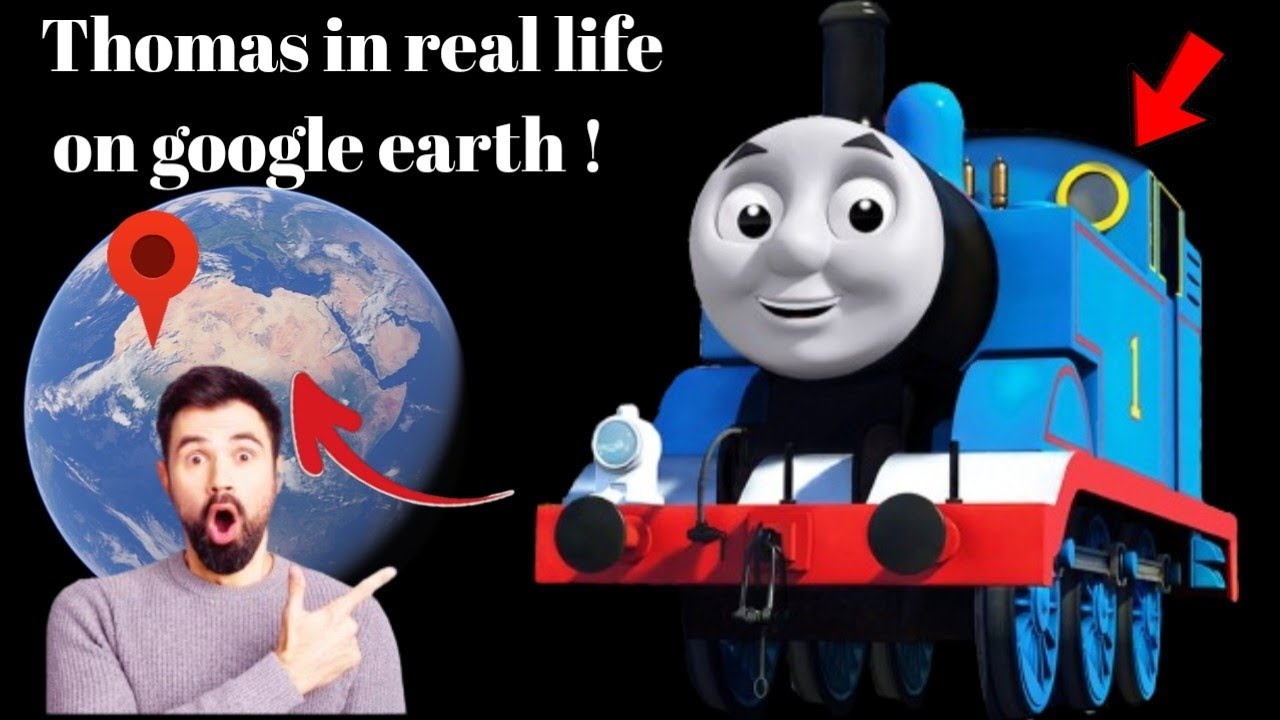 Thomas in real life on google earth and google map😰#earth #map # ...