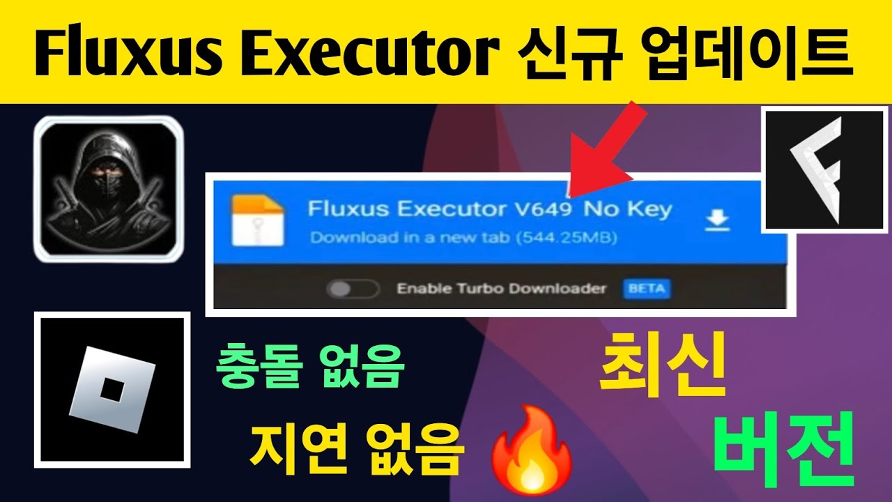 Fluxus Executor Mobile V649(2024년 업데이트) | 지연 없음 | Fluxus Executor ...