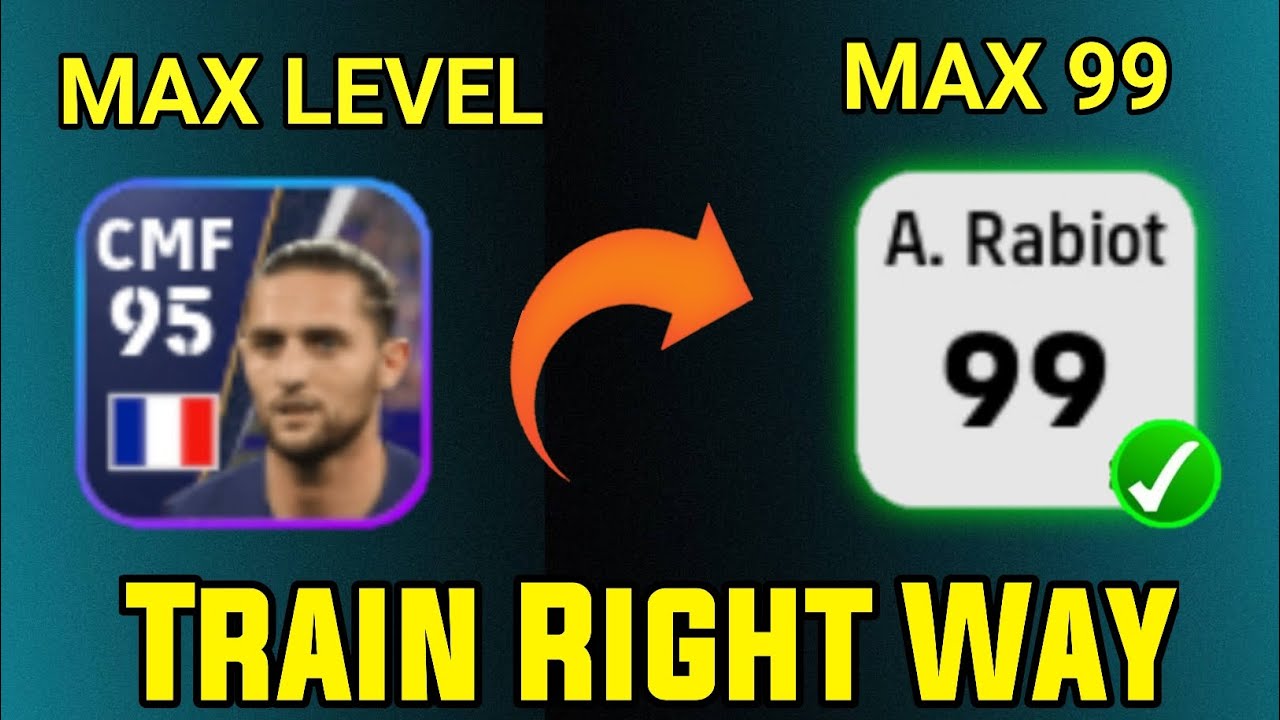 A. Rabiot || max level max rating efootball 2023 max in 99 Quick counter playstyle - YouTube