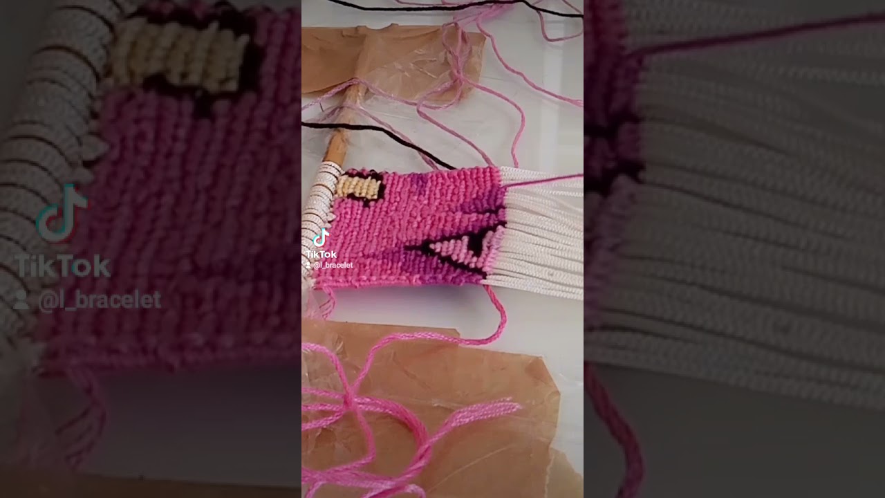 Knotting an anime alpha pattern - YouTube