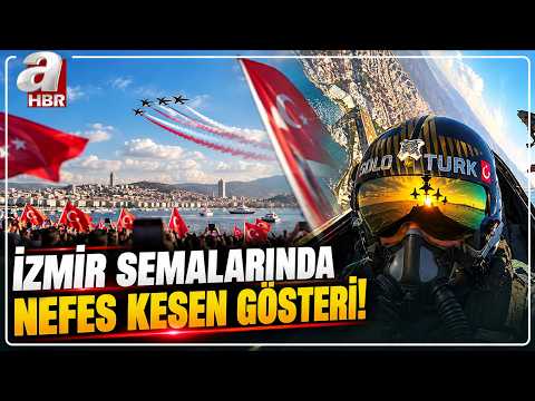 İzmir'in 9 Eylül Coşkusu SOLOTÜRK'le Taçlanıyor! | A Haber