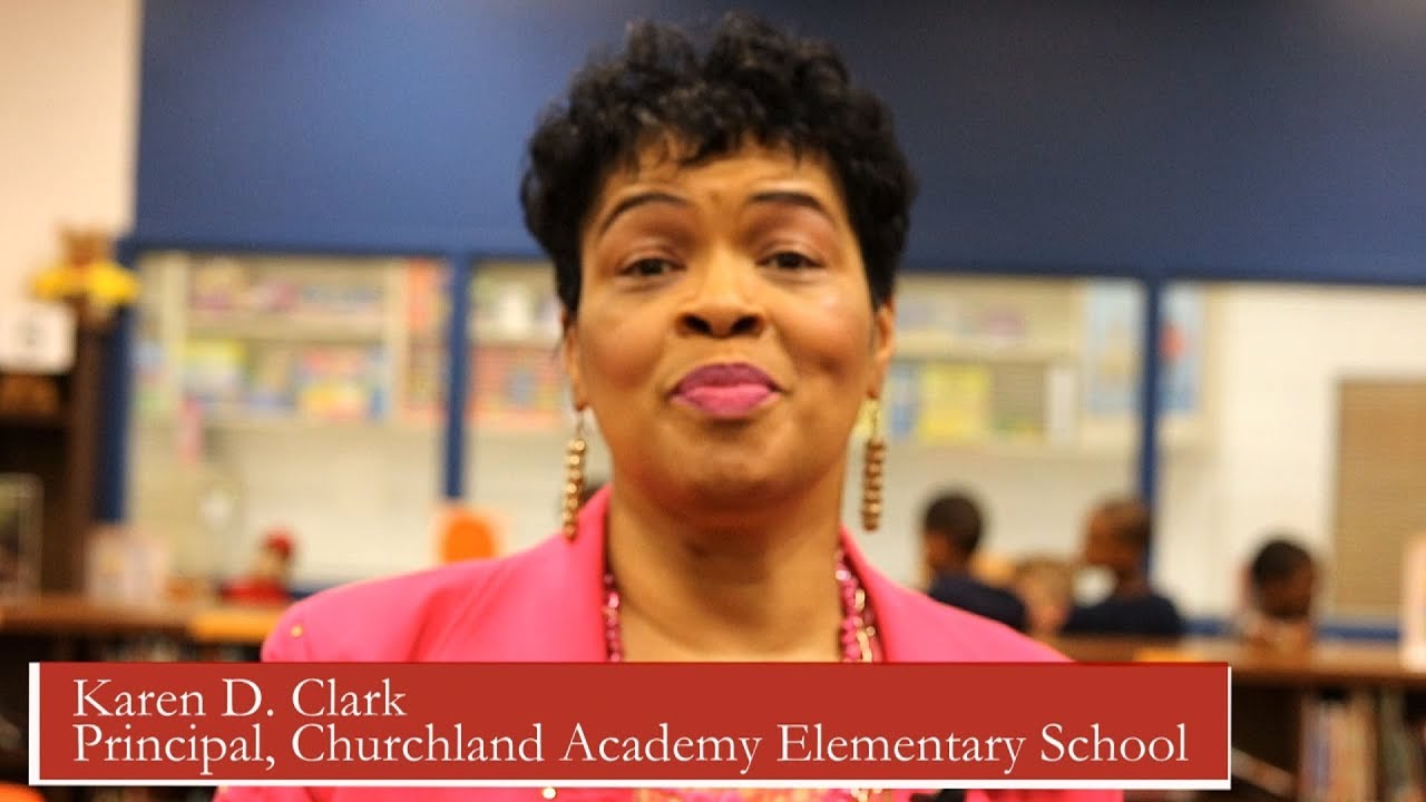 Churchland Academy Elementary School Principal - YouTube
