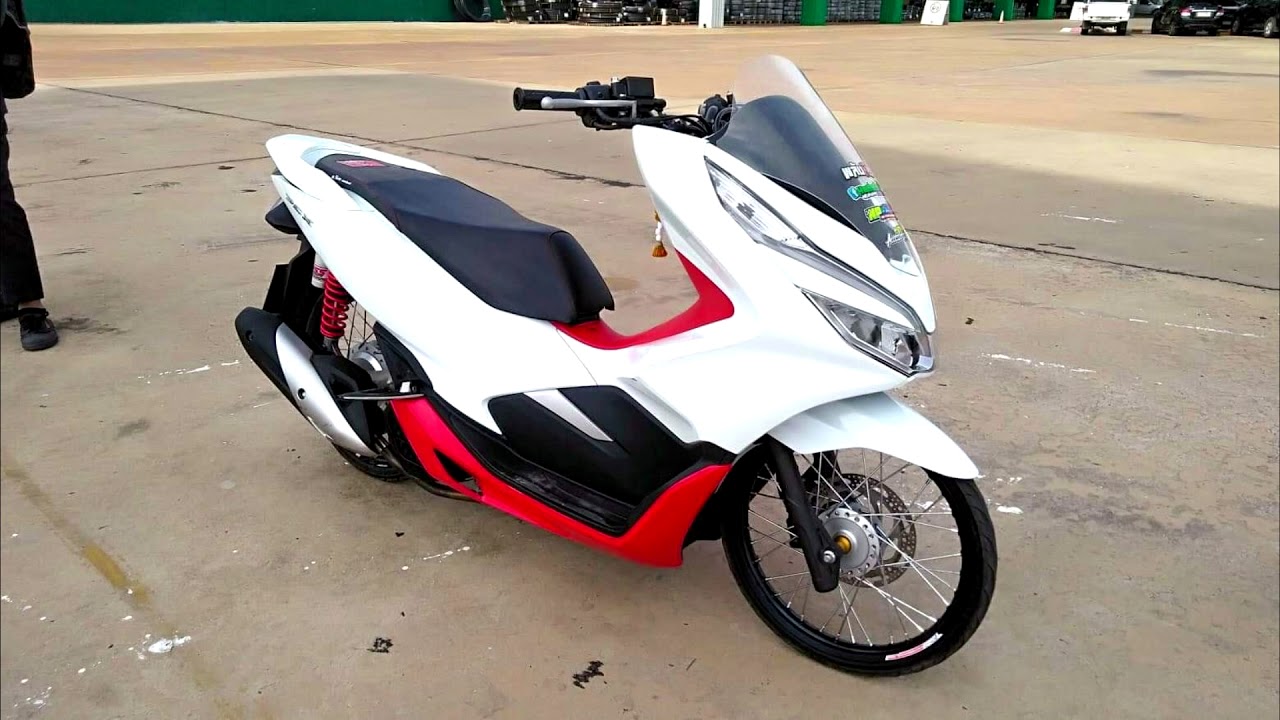 [เลวพอกัน]pcxแต่งสวยขอบ17-แนวทางการแต่งสวย - YouTube