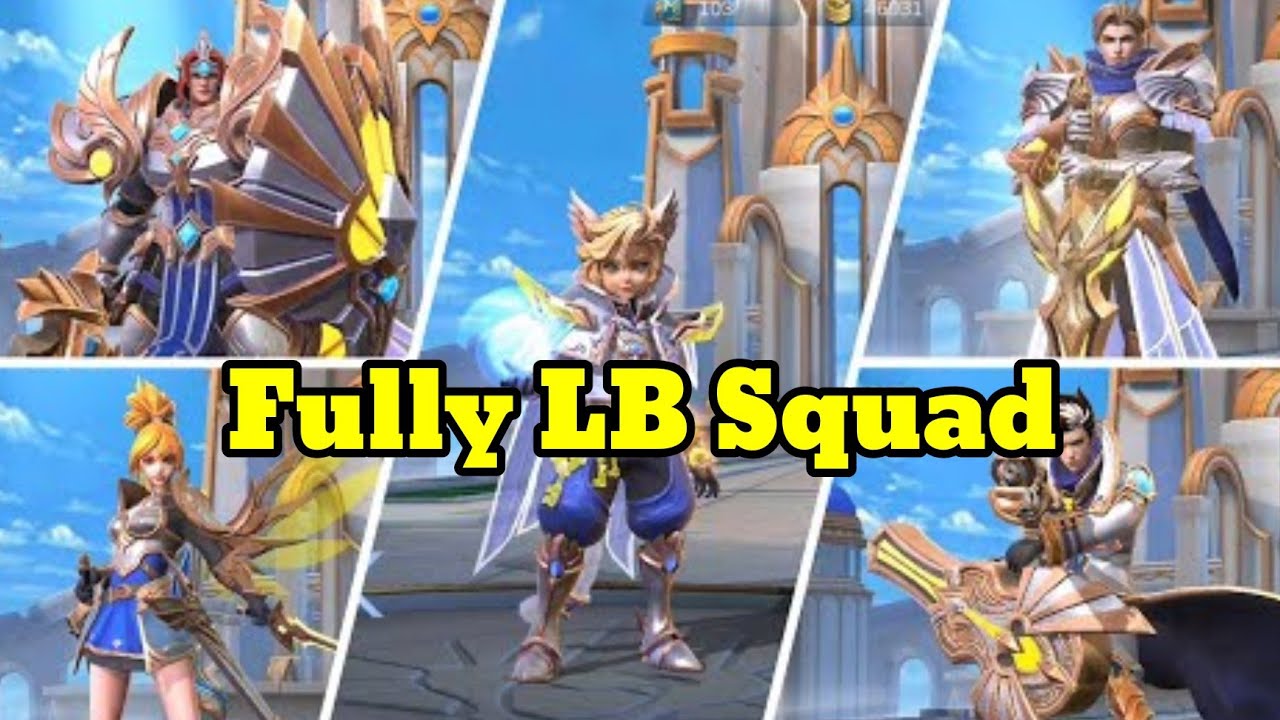 FULLY LB SQUAD || MLBB || One squad of RedriotXz - YouTube
