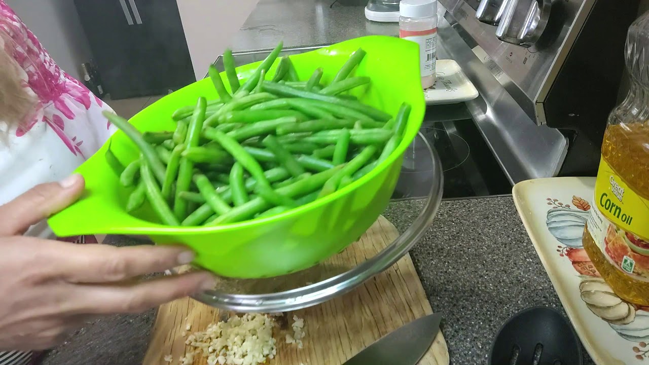 COMO HACER EJOTES VERDES O GREEN BEANS PARA ACCION DE GRACIAS O ...