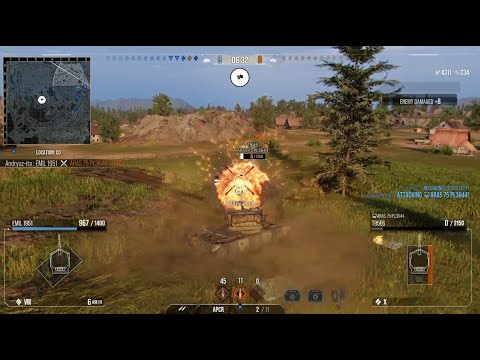 WOT CONSOLE PS4 / EMIL 1951 / Gameplay - YouTube