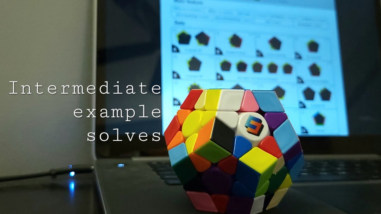3 Intermediate Megaminx Example Solves - YouTube