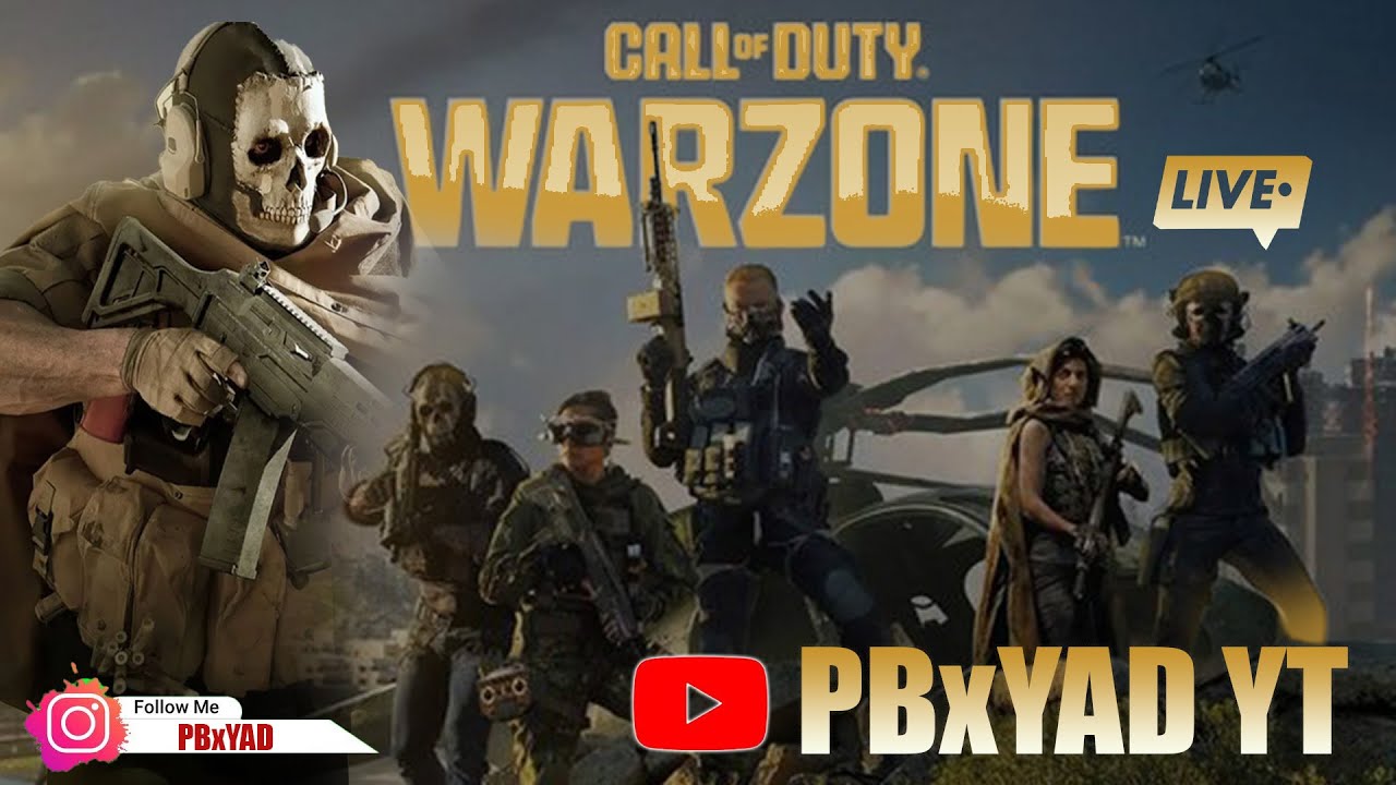 PLAYING COD - WARZONE FUN & CHILL STREAM - PBxYADisLIVE - YouTube