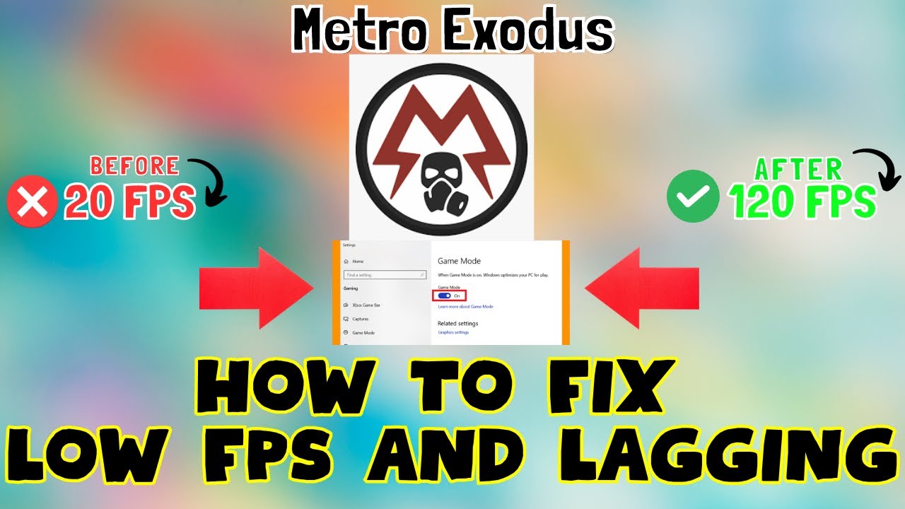 How to Fix Metro Exodus Low FPS / Lagging issue 2023 {100% Working ...