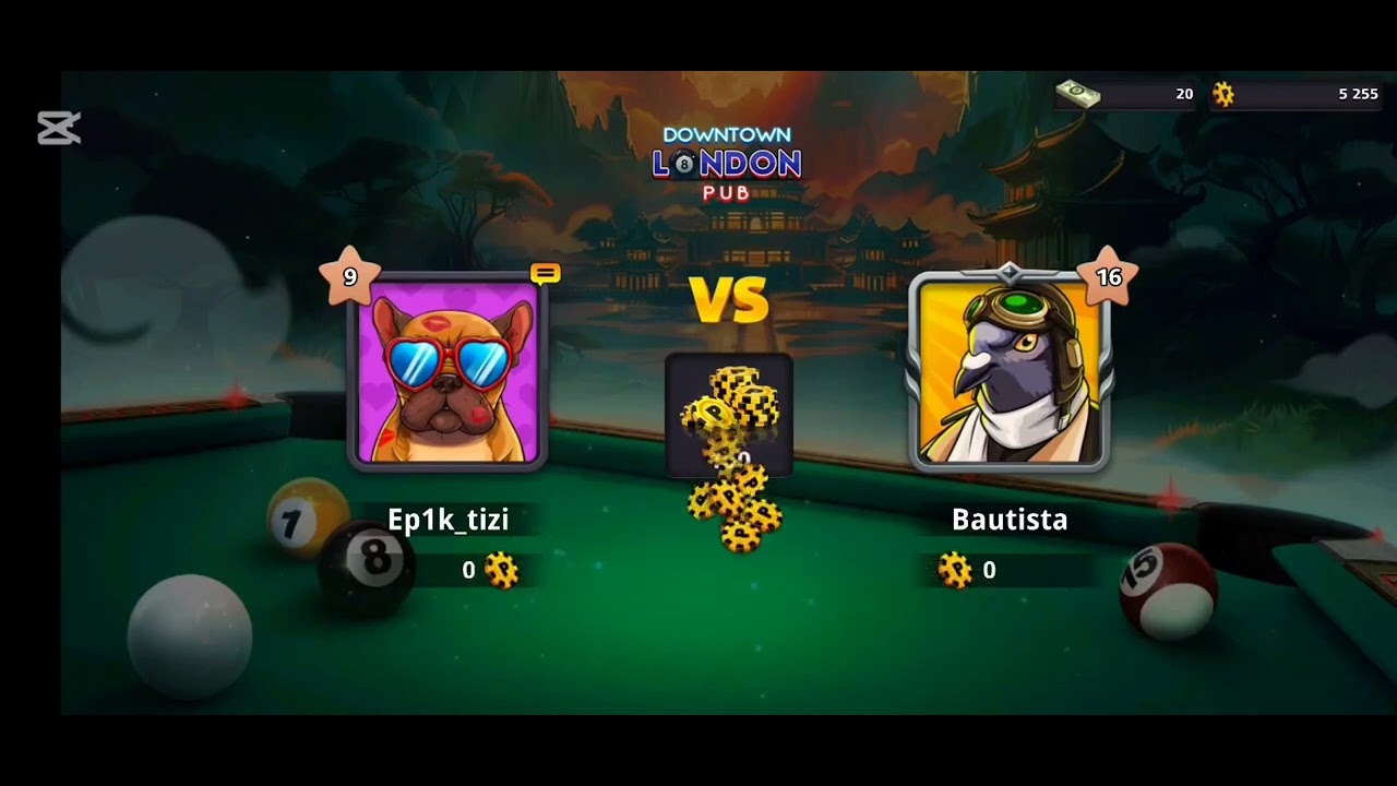 Jugando con un Amigo al 8 BALL POOL - YouTube