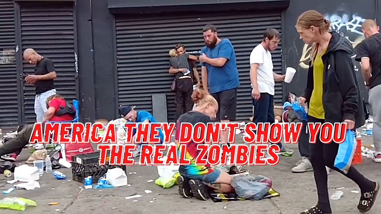 You think America is thriving, the growth of zombies is real ...
