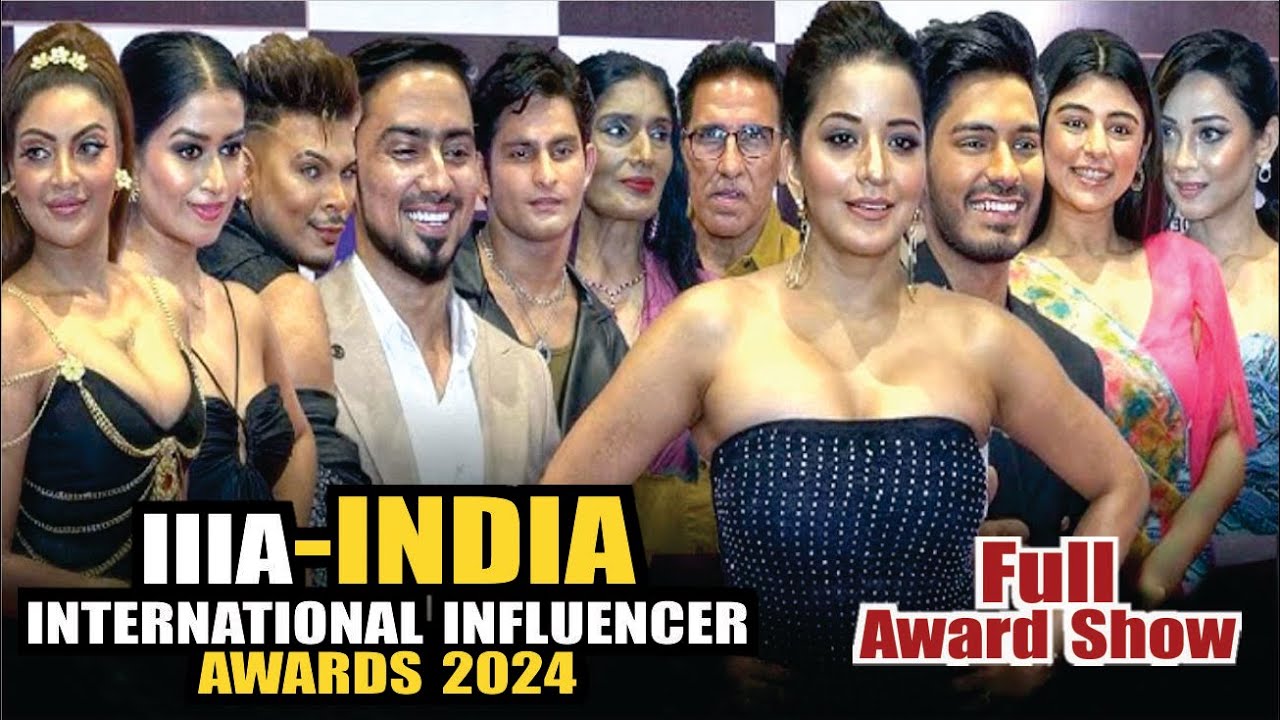 IIIA - India International Influencer Awards 2024 | Adaa Khan, Digvijay ...