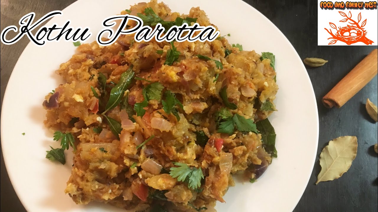Kothu Parotta Recipe in Tamil | How to make Kothu Parotta in Tamil ...