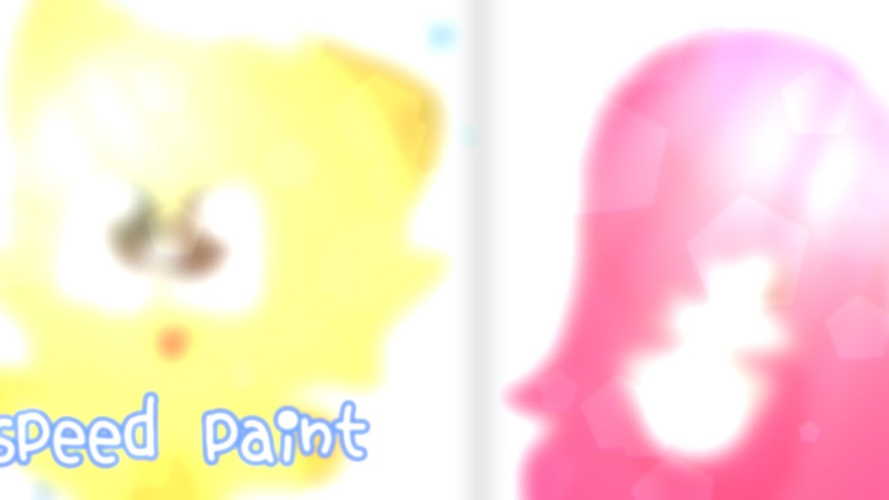 mayli's pinky and yellow meow cat(speed paint)(ibispaint)🎨 - YouTube