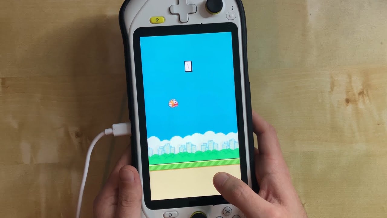 Flappy Bird On A Logitech G Cloud - YouTube